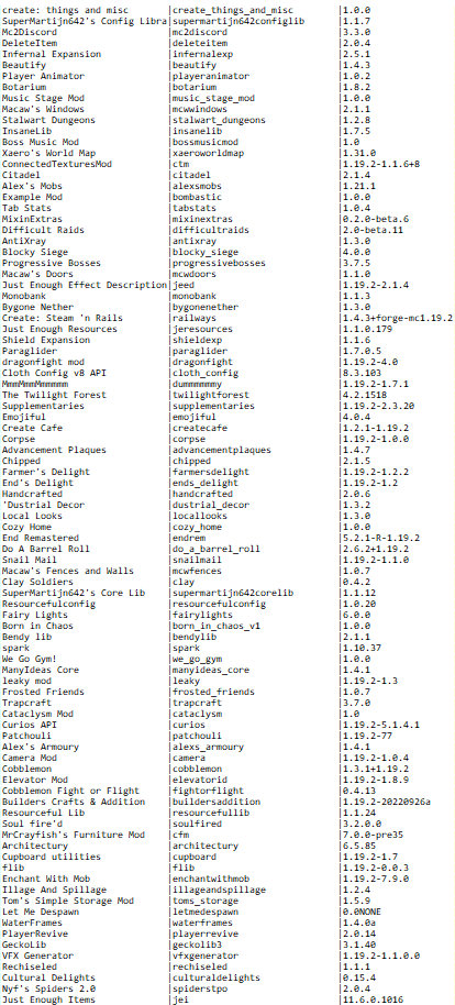 Unexpected Crash While Opening Server Forge 1192 · Issue 5383 · Creators Of Createcreate 