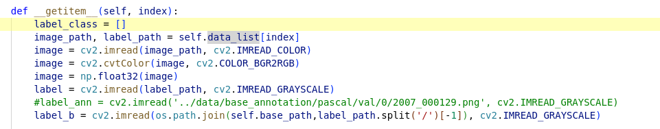 How to extract augented segmentation mask for retrieving class identity ...