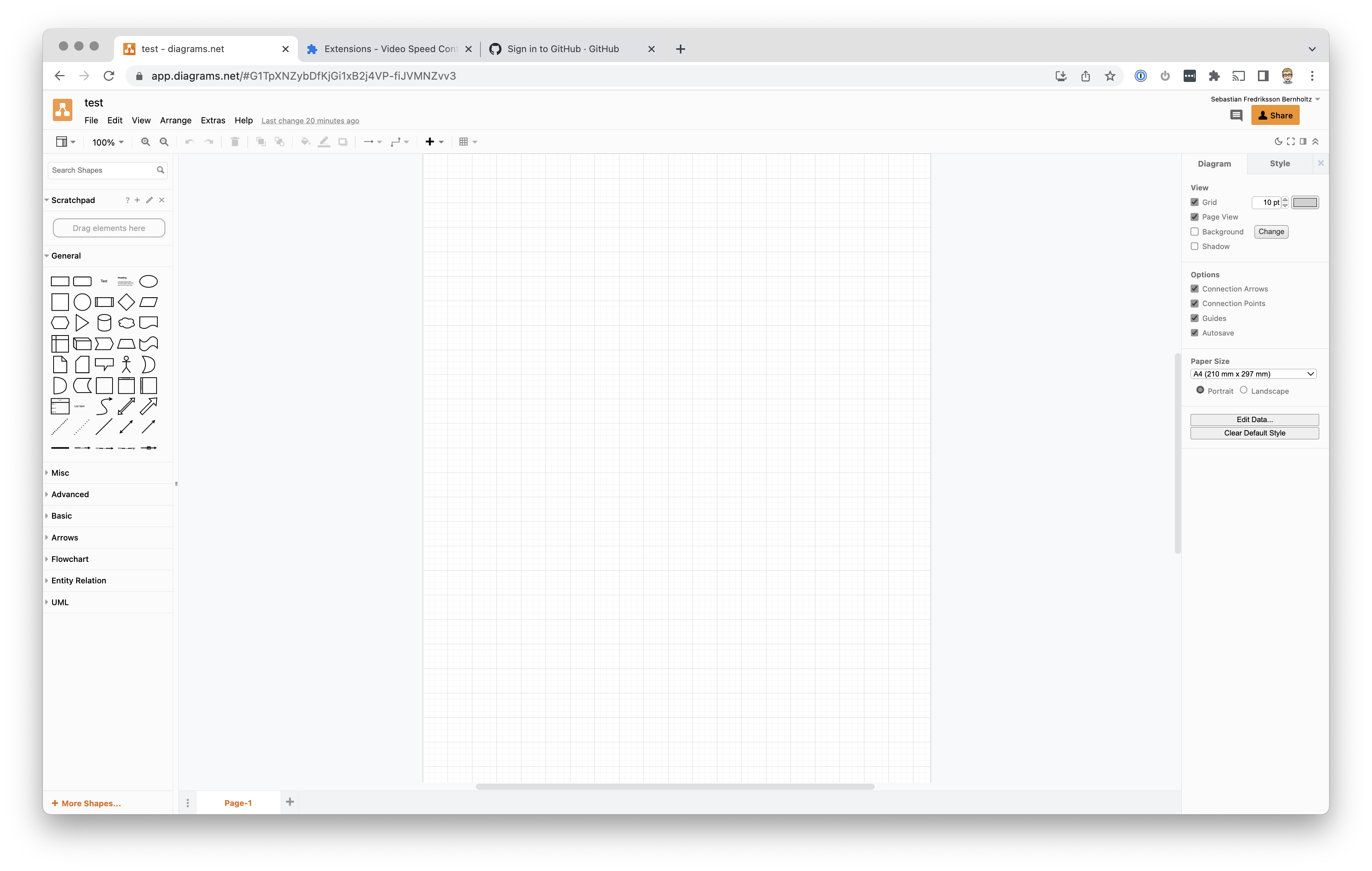 Extension causes menu and toolbox in draw.io / diagrams.net to ...