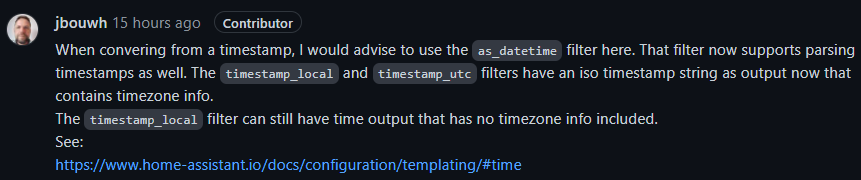 Template sensor with device_class timestamp gives always 'unknown ...