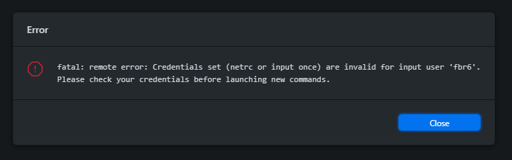 Always getting credentials error · Issue #15574 · desktop/desktop · GitHub