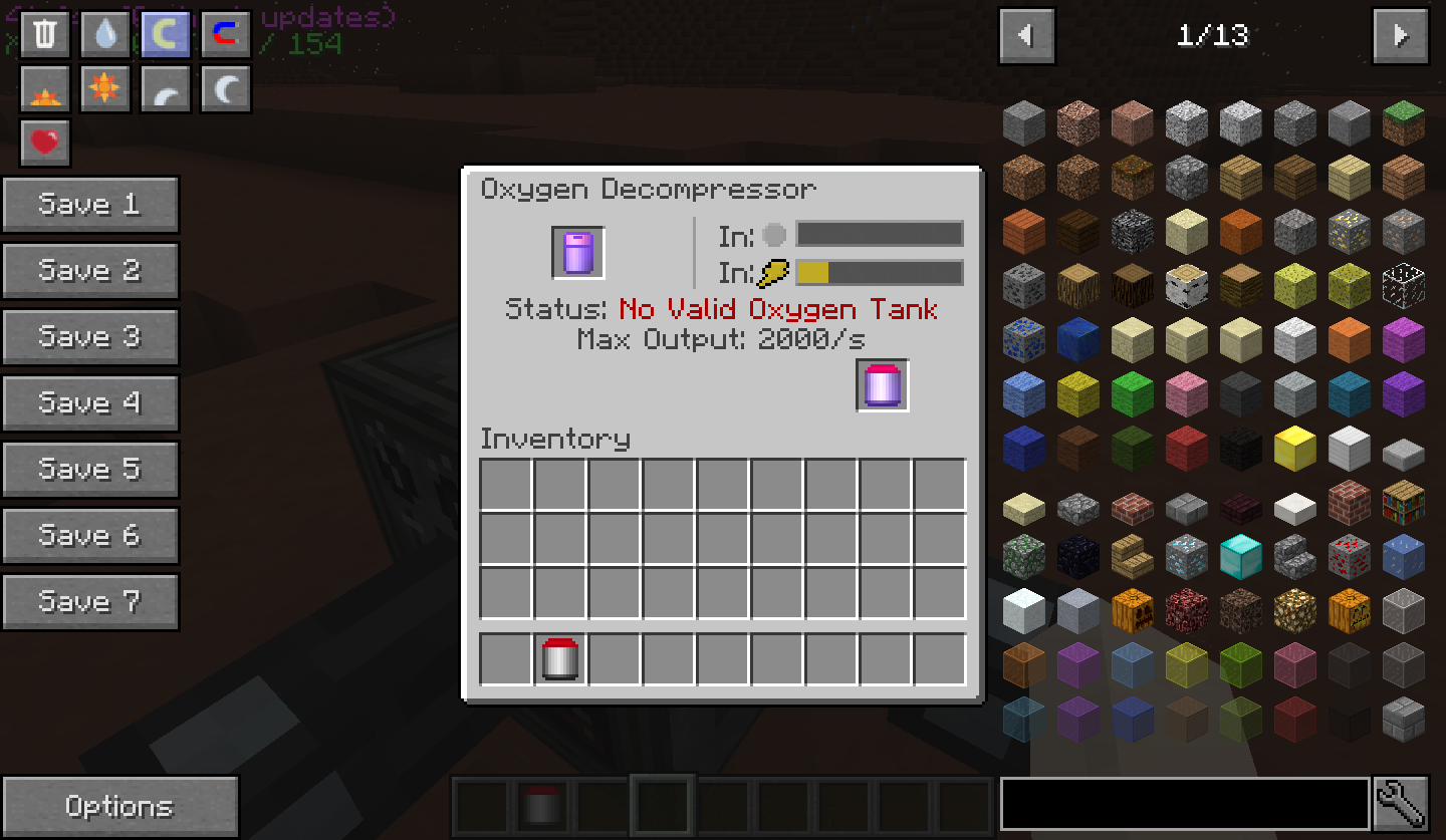Oxygen Decompressor and Infinite Oxygen Supply · Issue #2828 ...