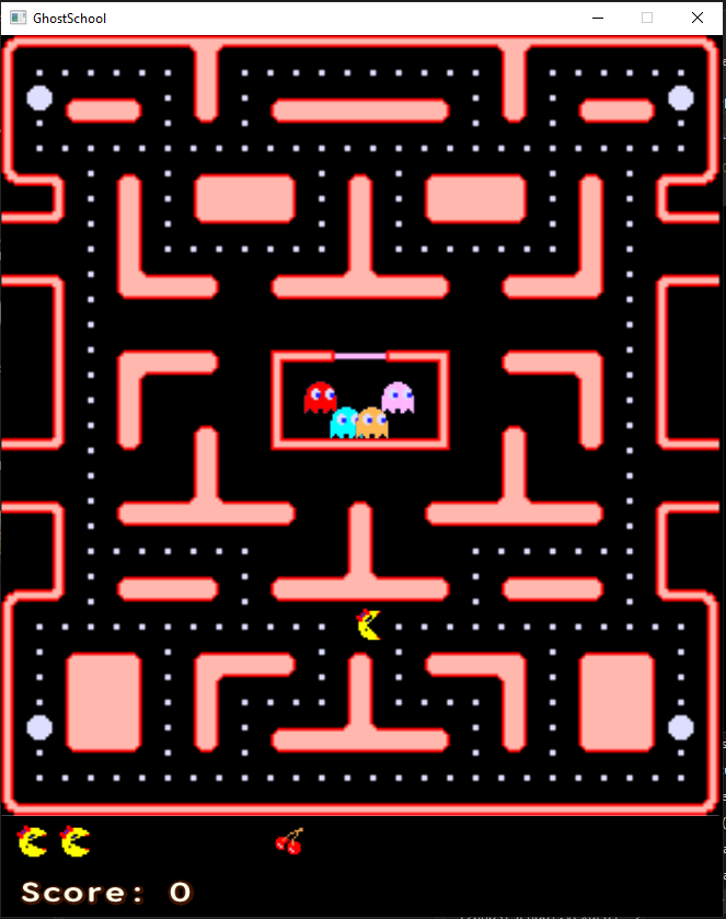 GitHub - jseursing/GhostSchool: A rip off of Ms. Pacman utilizing ...