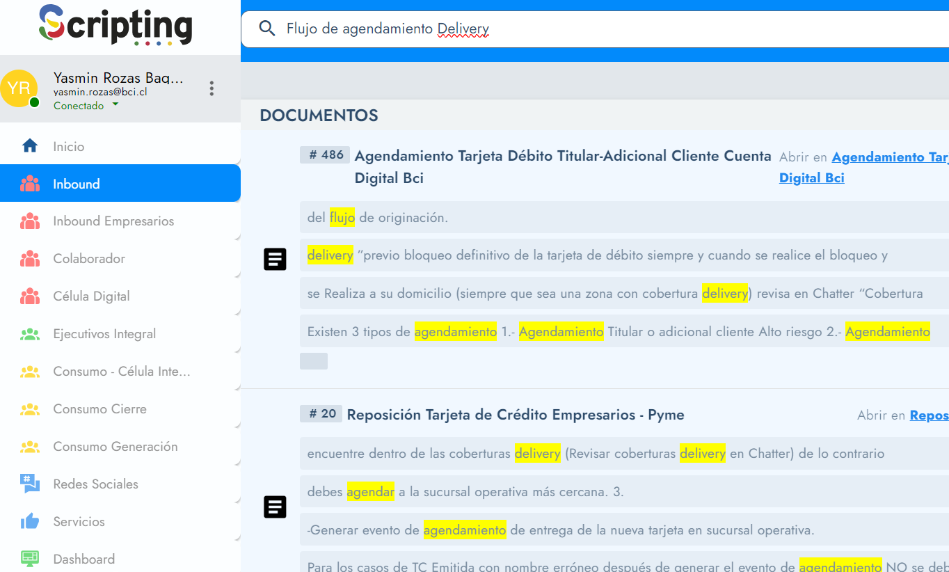 Bug Report El Buscador No Encuentra Procedimientos Notas Nuevas Que 