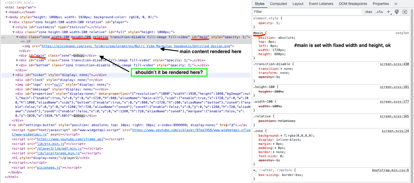 Android app is not showing section containing link/iframe · Issue #205 · colloqi/piSignage · GitHub
