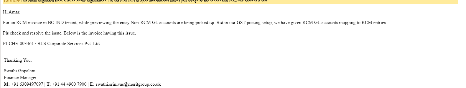 GST RCM Invoice with Non RCM GL accounts (Merit India) · Issue #987 · 3ktech/General · GitHub