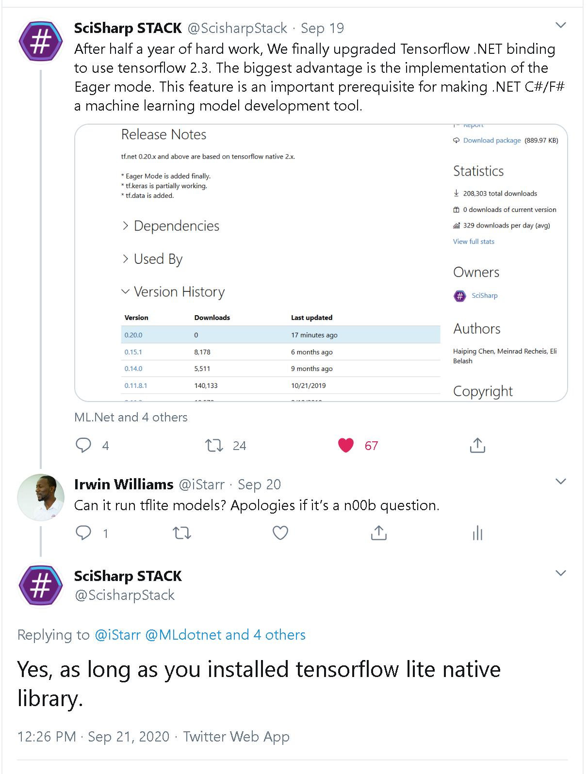 Executing Tflite Models With Scisharp · Issue 620 · Scisharp Tensorflow · Github