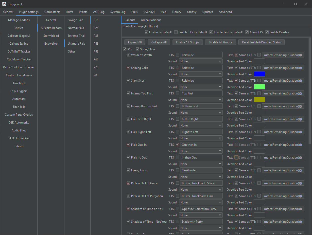 Selectively enable TTS for fights/callouts · Issue #163 · xpdota/event-trigger · GitHub