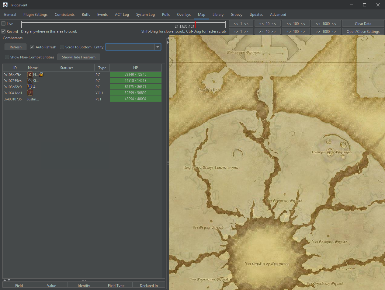 Add current time to Map · Issue #213 · xpdota/event-trigger · GitHub