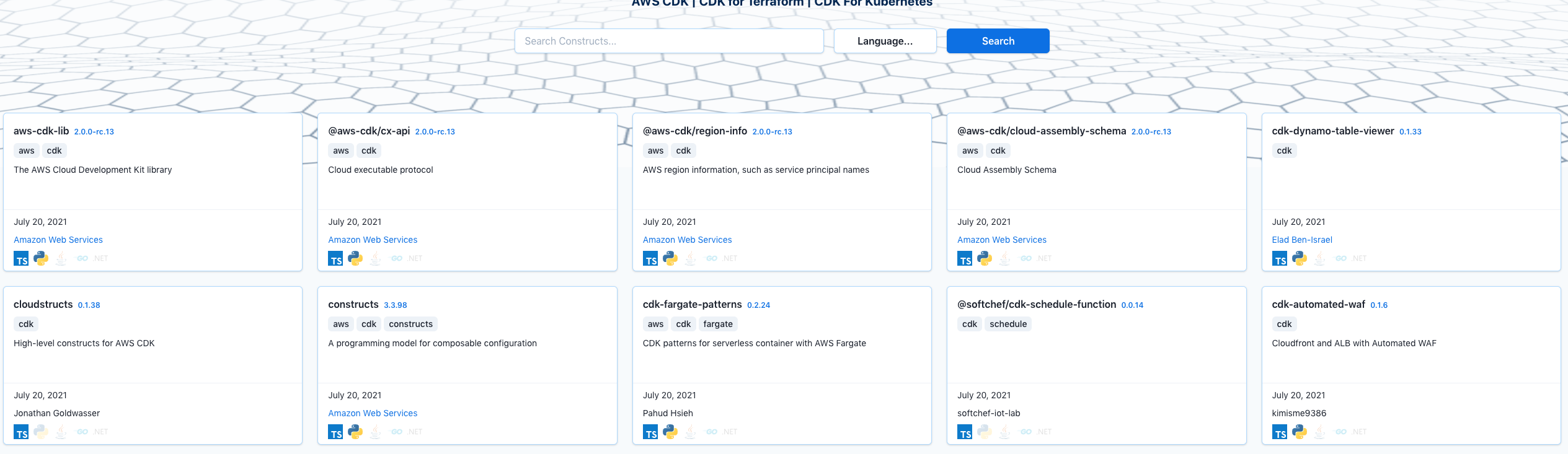 Show Meaningful Packages First · Issue 216 · Cdklabs Construct Hub Webapp · Github