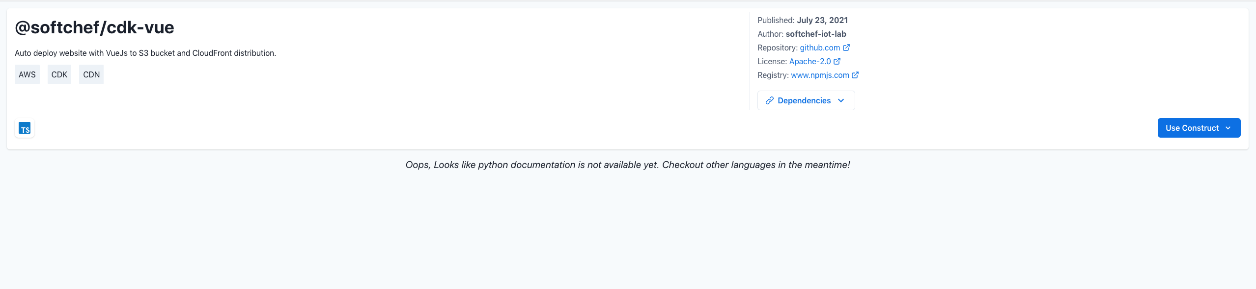 "Construct HubYou need to enable JavaScript to run this app" · Issue #218 · cdklabs/construct ...