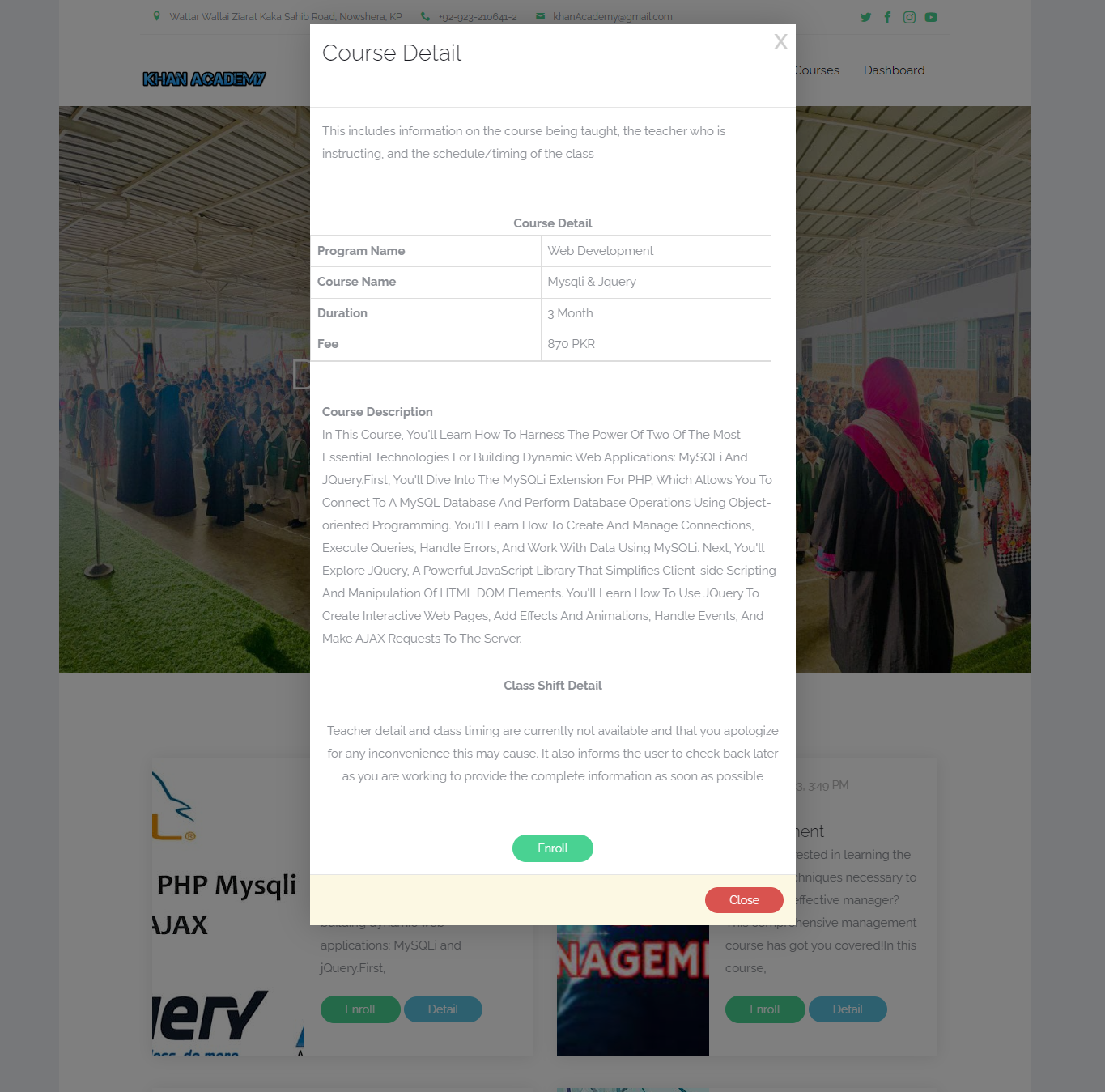 GitHub - CodeZohaib/AcademyManagementSystem: Welcome to the Web Application Academy Management ...