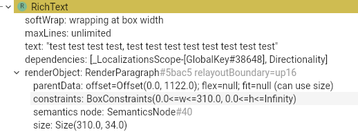 IntrinsicHeight work incorrect with Text/RenderParagraph · Issue #87571 · flutter/flutter · GitHub