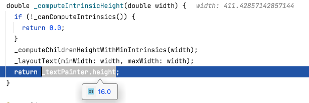 IntrinsicHeight work incorrect with Text/RenderParagraph · Issue #87571 · flutter/flutter · GitHub