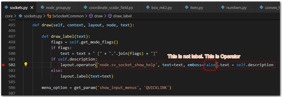 if Socket input has description then alignment is unexpected · Issue #4773 · nortikin/sverchok ...