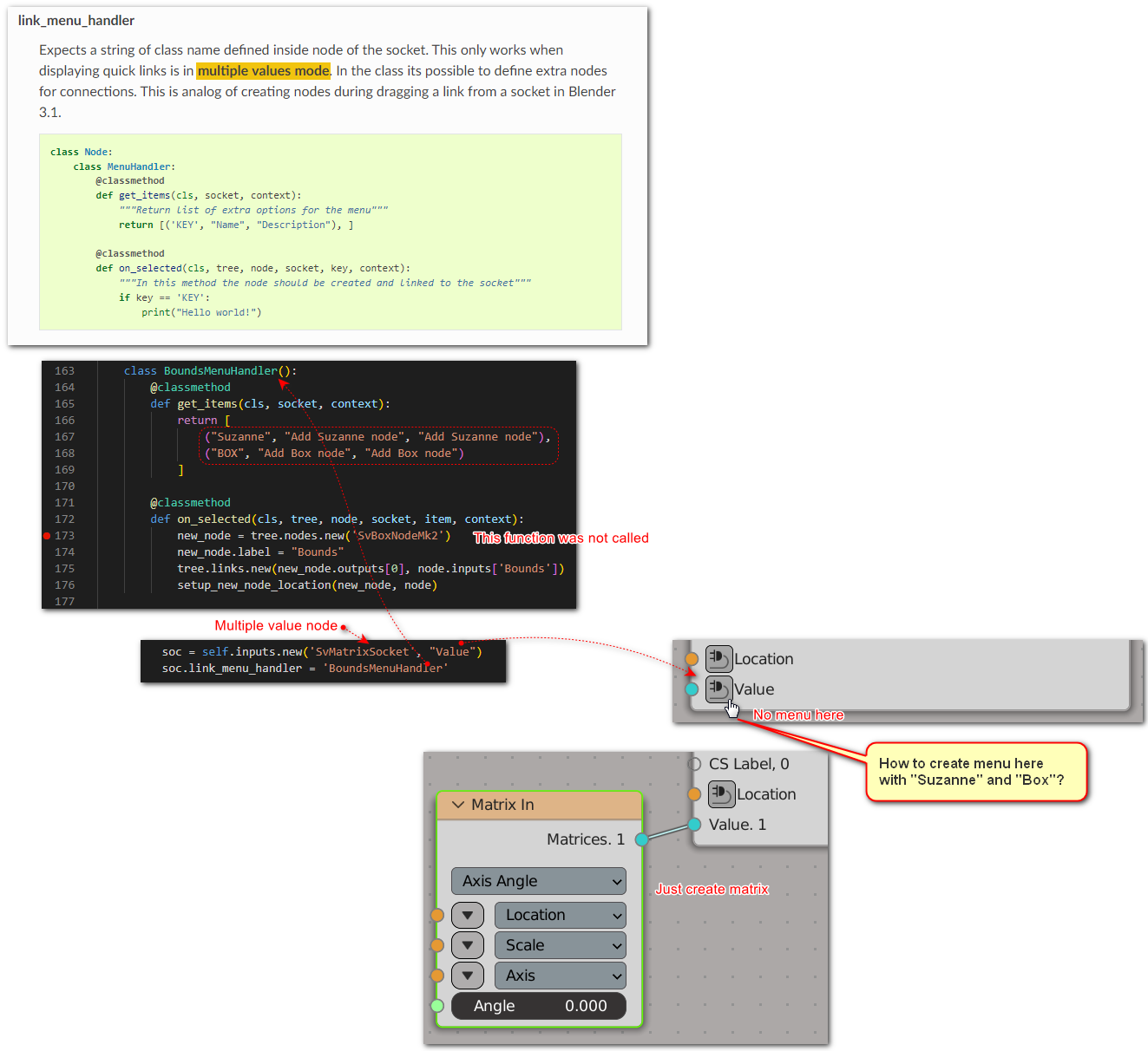 Socket property link_menu_handler unexpected result · Issue #4779 · nortikin/sverchok · GitHub