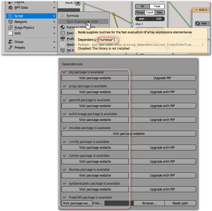 No Dependency Numexpr In List Of Dependency For A Node Num Expression Node · Issue 4984