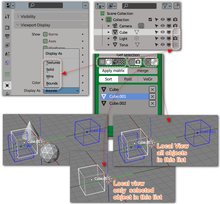Append Quick Method To Displaytype And Hiderender Of Selected Objects In The Node Get Objects 7870