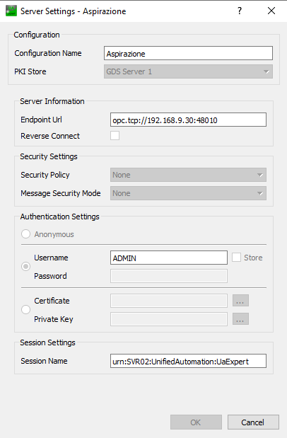 Security Policy None With User And Password Not Working · Issue 593