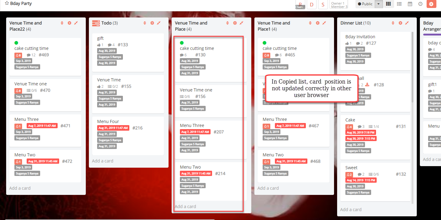 In Copied list, card position is not updated correctly in other user browser · Issue #3019 ...