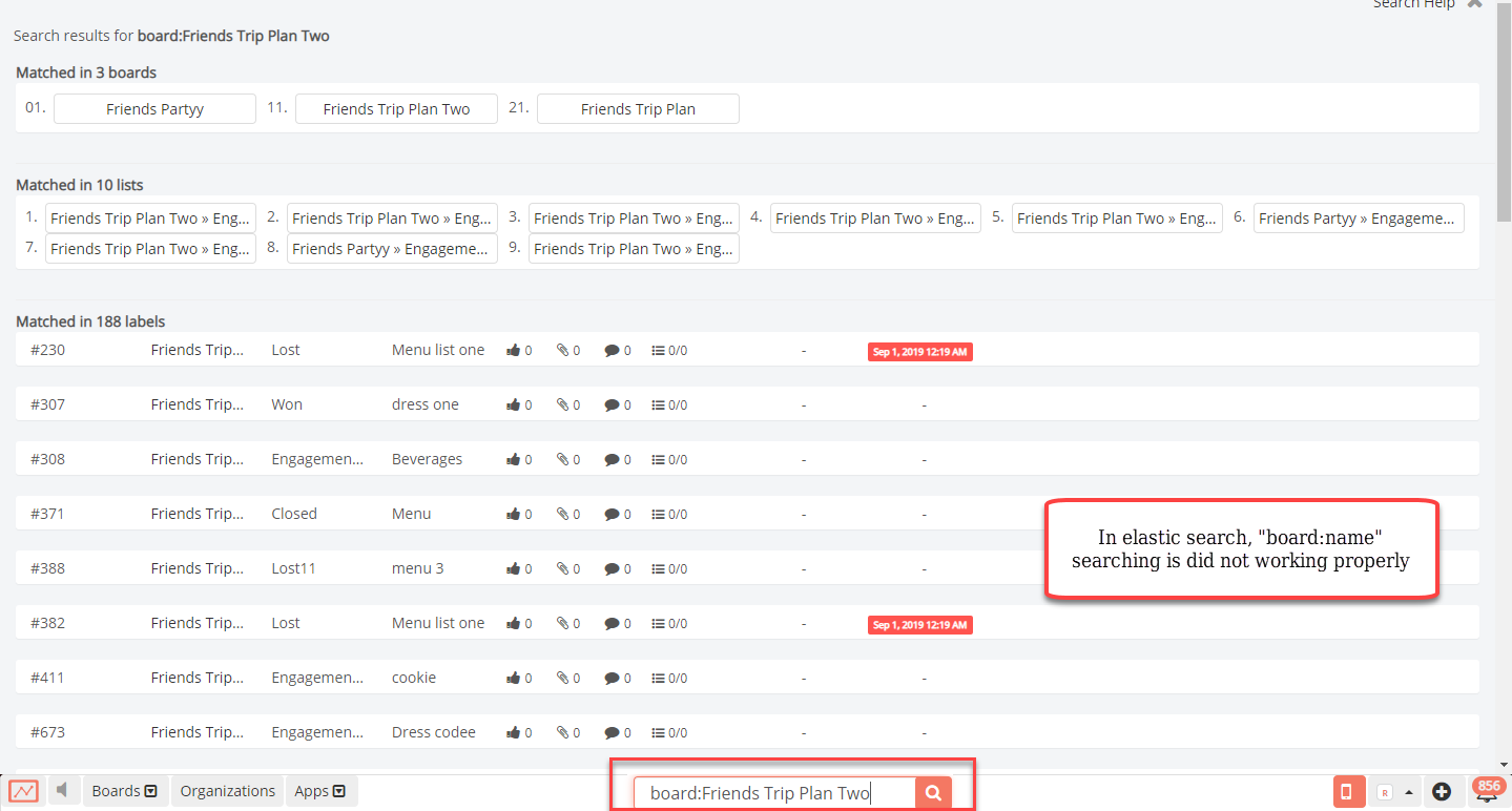 In elastic search, "board:name" searching is did not working properly · Issue #3104 ...