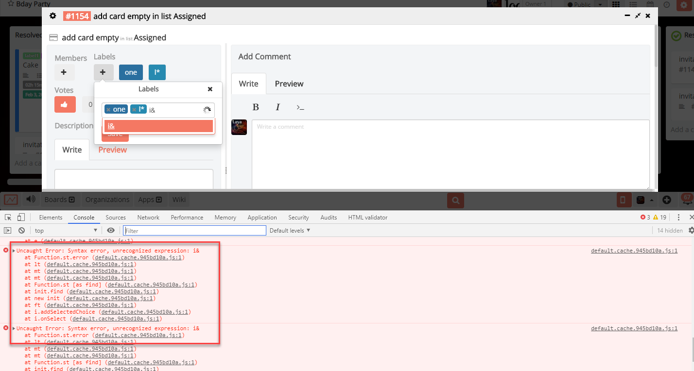 If we giving the special character in labels, console error thrown · Issue #3714 ...