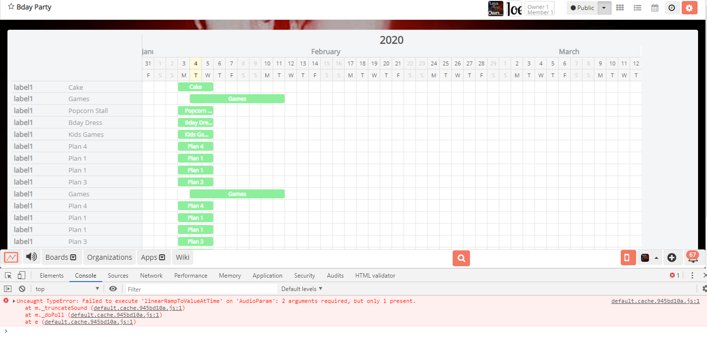 While user performing action, console error thrown · Issue #3676 · RestyaPlatform/board · GitHub