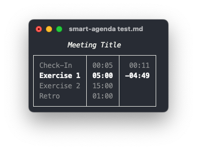 GitHub - jannismain/smart-agenda