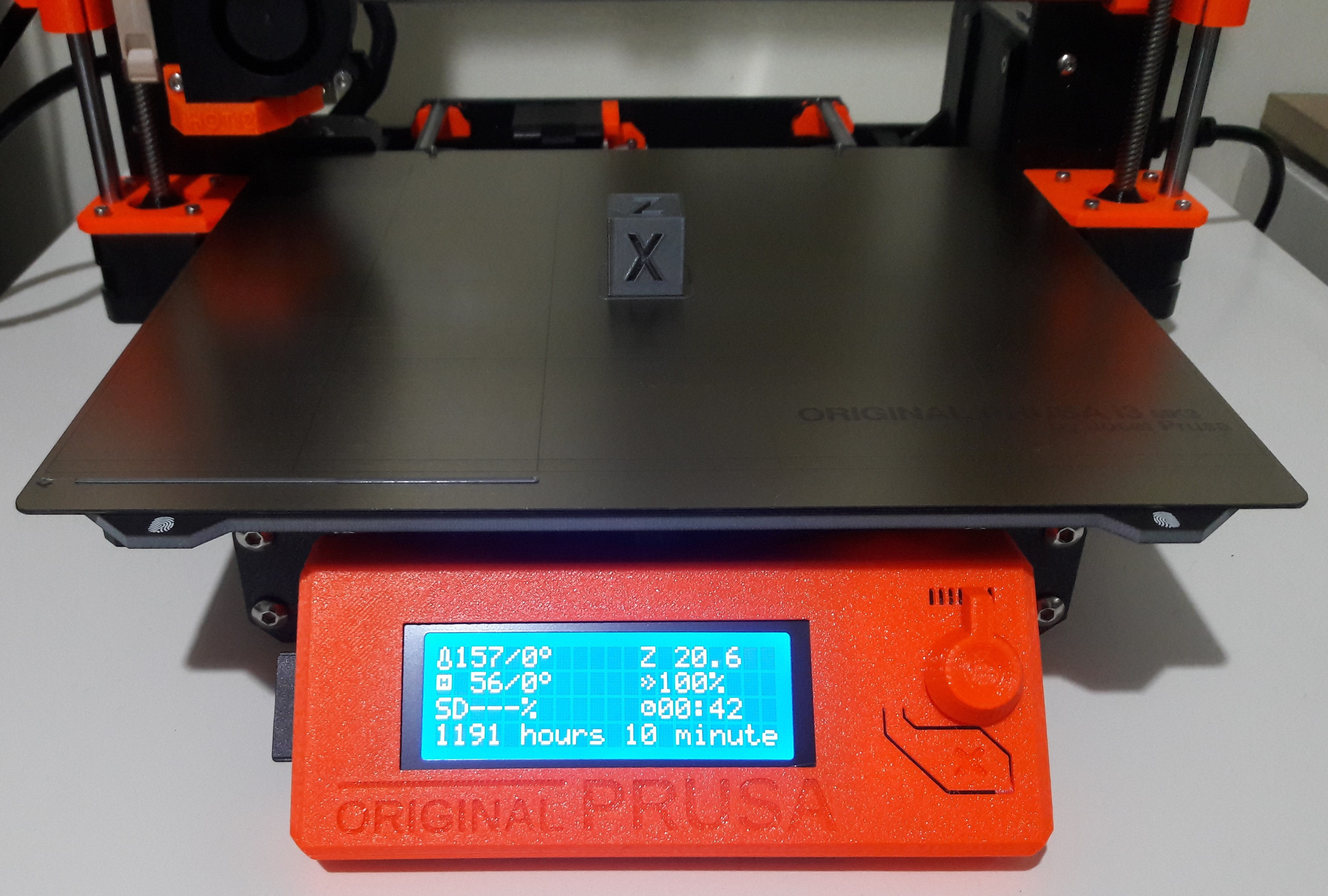 New MK3, assembled 13 days ago, counter says it’s total print time is ...