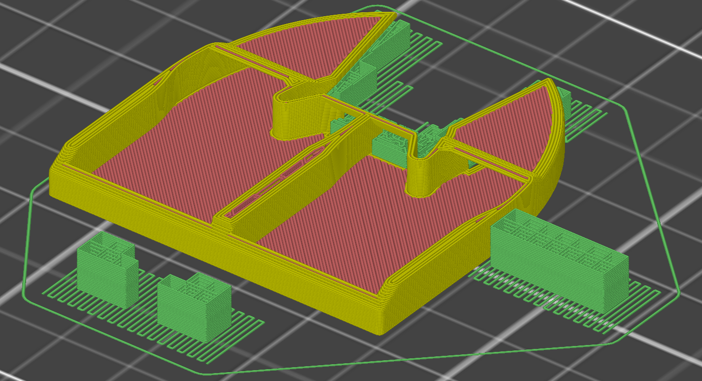 Supports on the build plate should have a solid bottom interface for ...