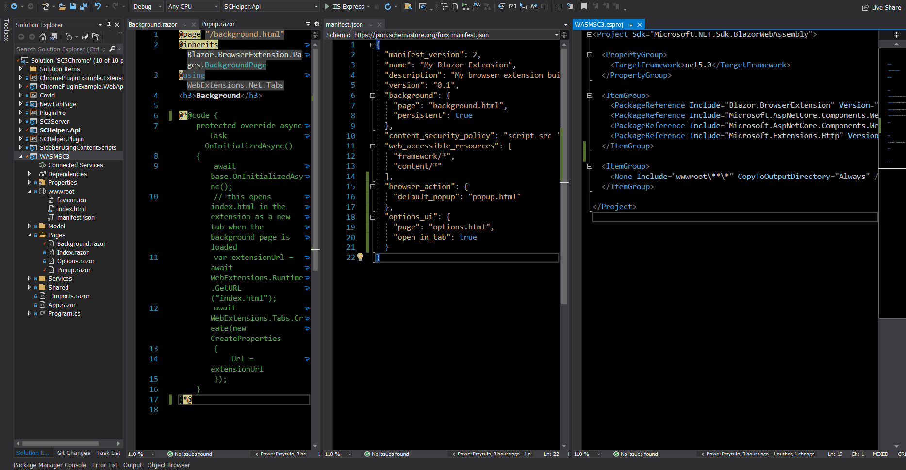 Build with true reset files · Issue #32 · mingyaulee/Blazor.BrowserExtension · GitHub