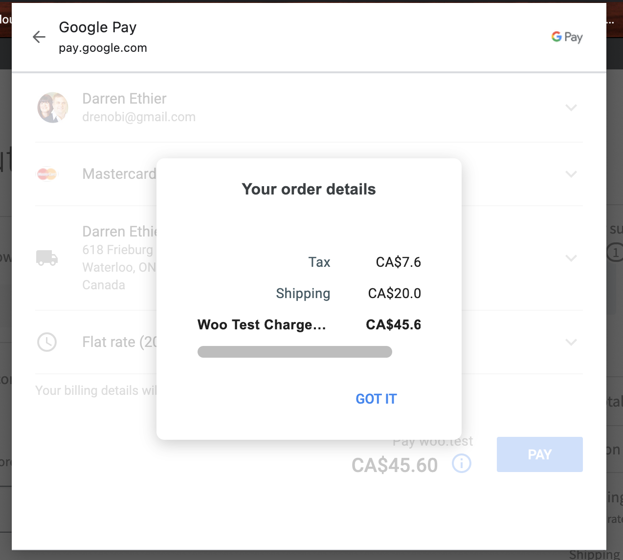 Missing Product Subtotal In For Express Payment Method In Both Block Checkout Flow And Shortcode