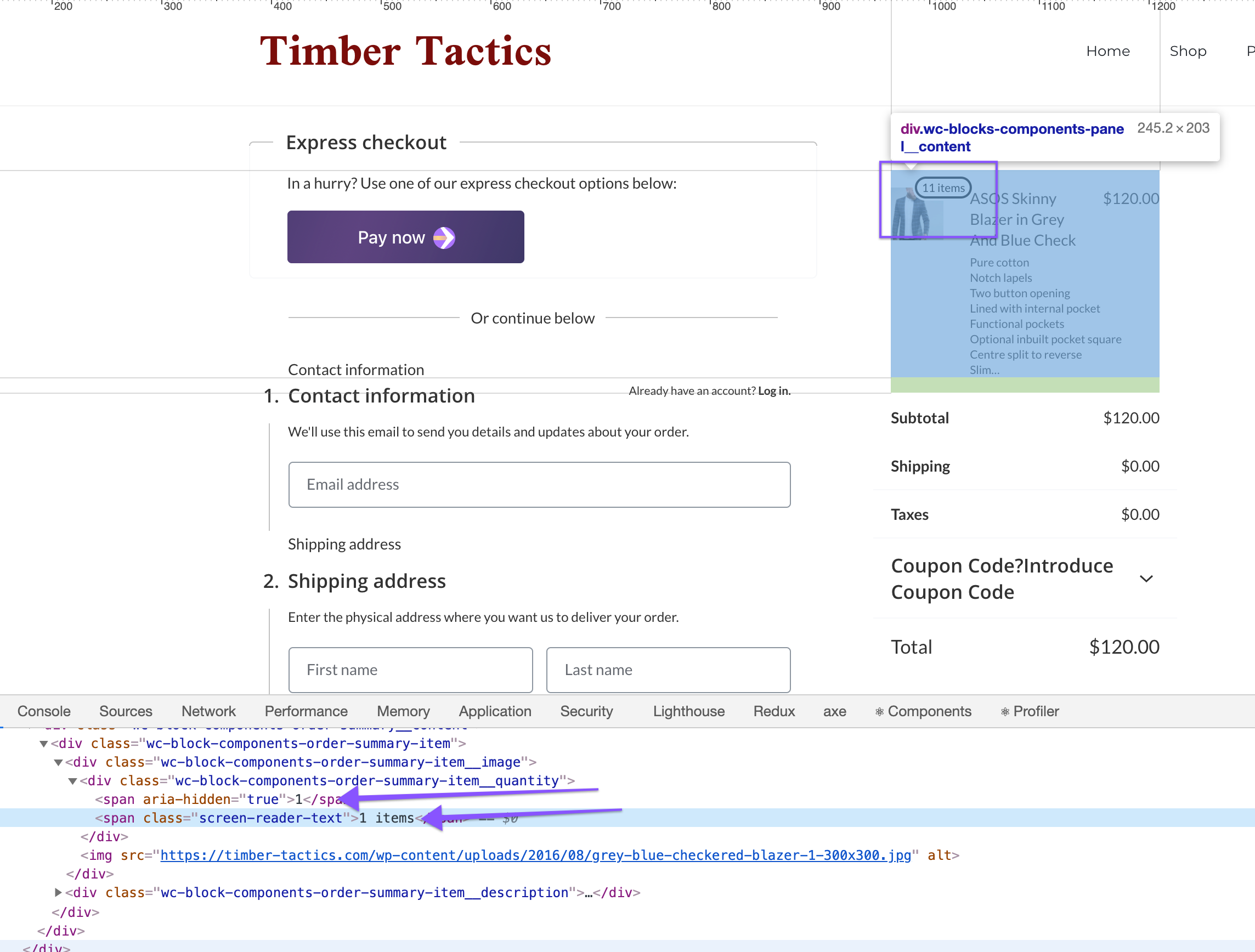Checkout Issue Review · Issue 3169 · Woocommerce Woocommerce Blocks · Github