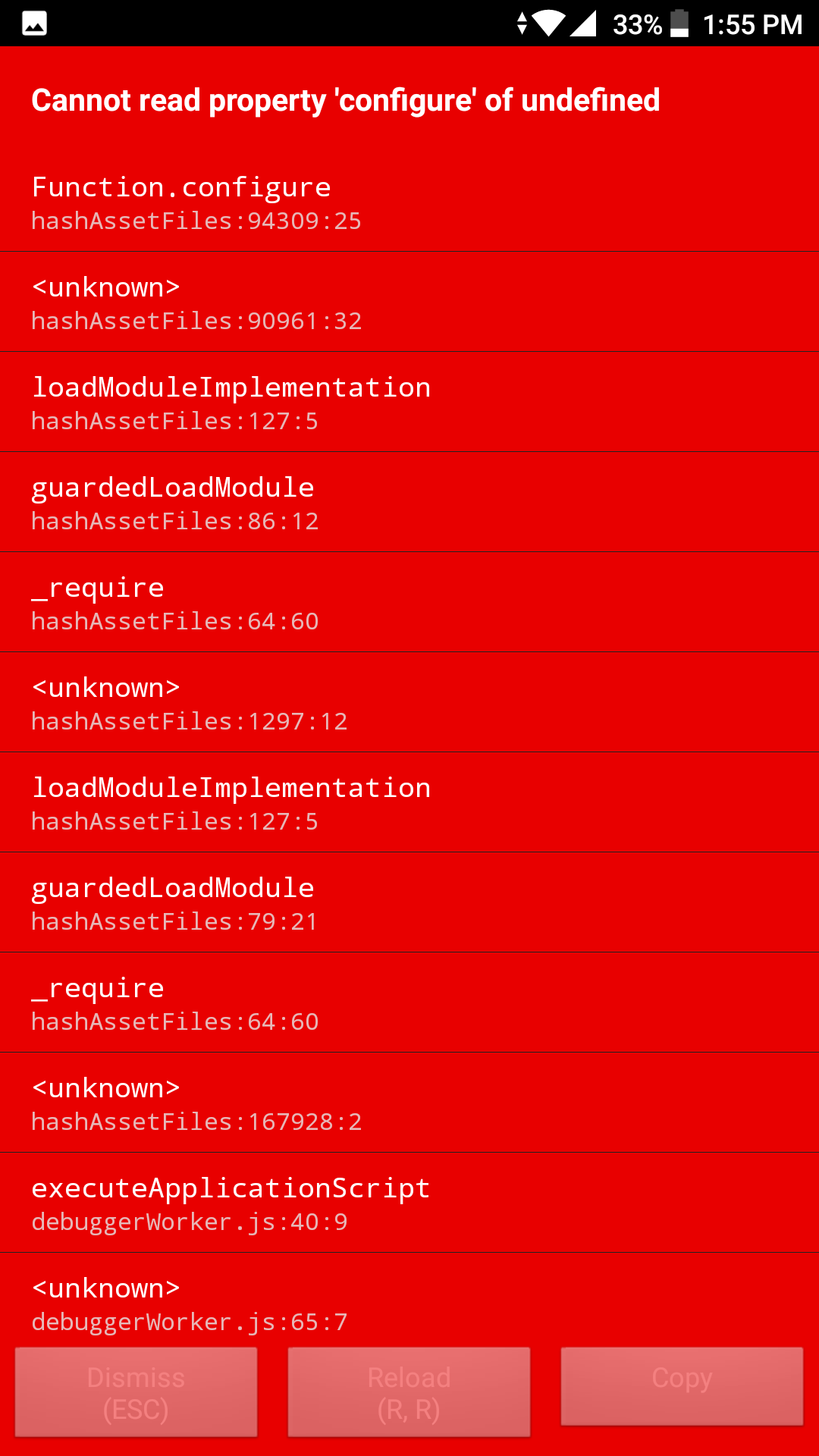 Typeerror Cannot Read Property Configure Of Undefined · Issue 386 · Onesignalreact Native