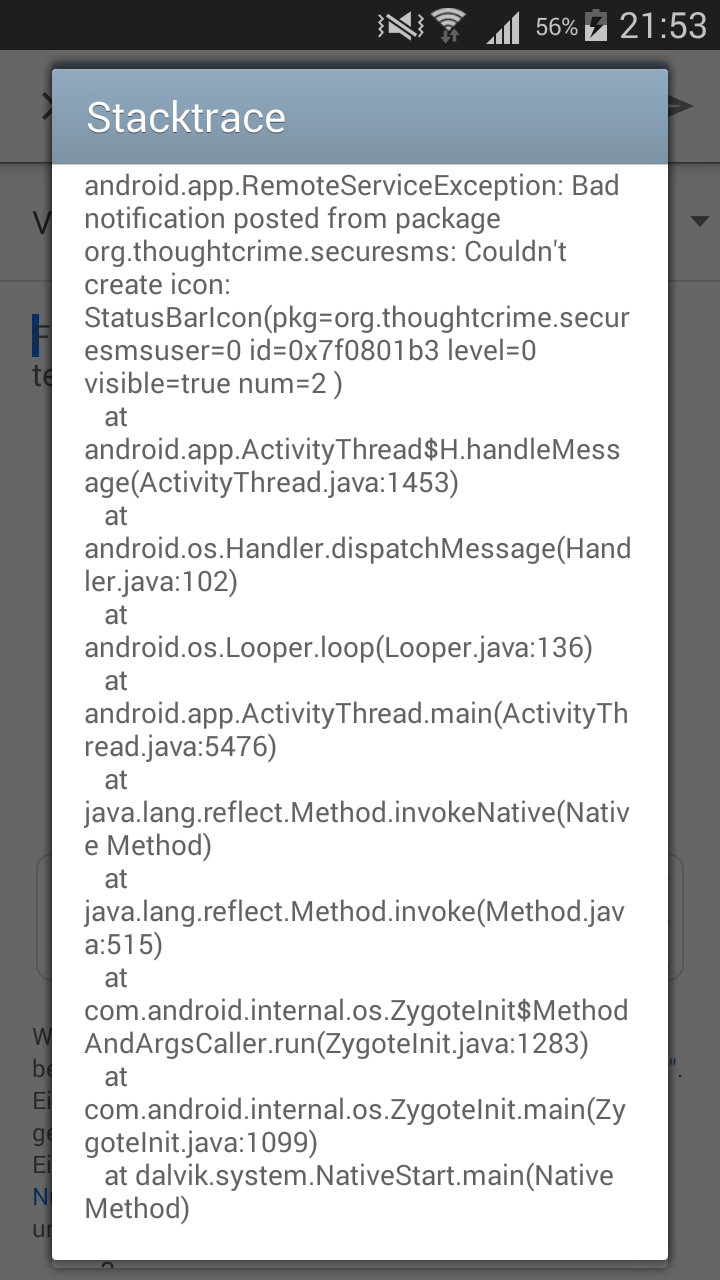 App Crashes On Start When New Received Message Is Waiting · Issue 9519 · Signalappsignal
