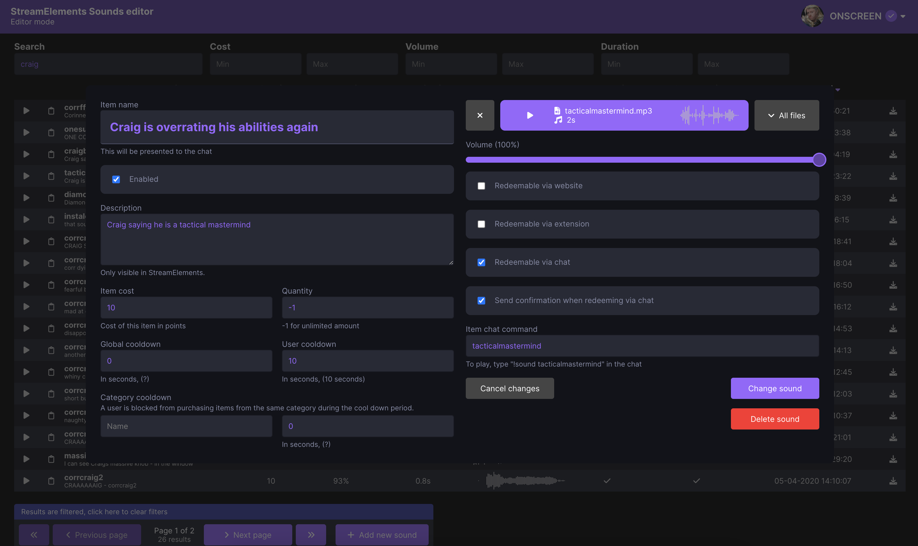 GitHub - damon02/streamelements-store-manager: Managing tool to CRUD ...