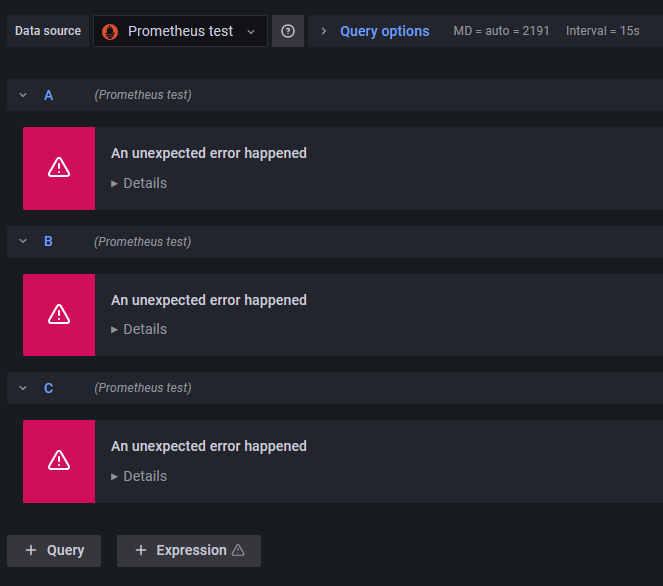 Prometheus: Query editor error when template variable is called 'process' since upgrading to 8.3 ...