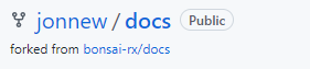 Rename the repo · Issue #5 · bonsai-rx/docs · GitHub