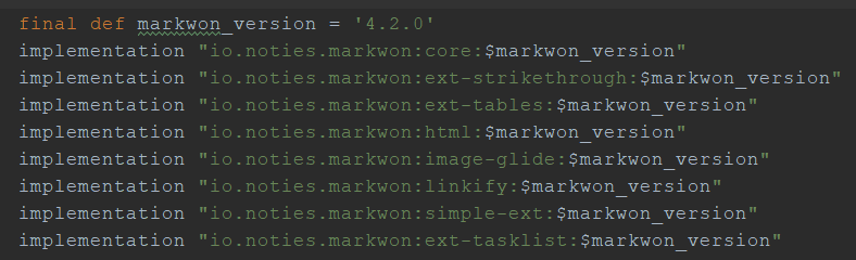 Problems with Strike-through (--) and Thematic break (---) · Issue #178 · noties/Markwon · GitHub
