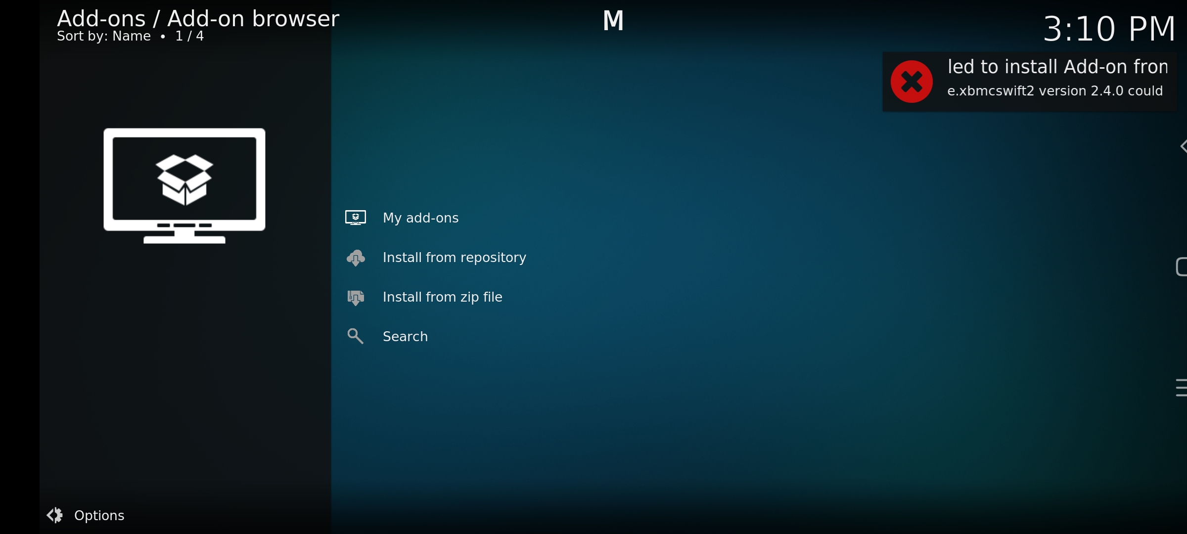 插件无法安装 · Issue #23 · feelfar/115-for-kodi · GitHub