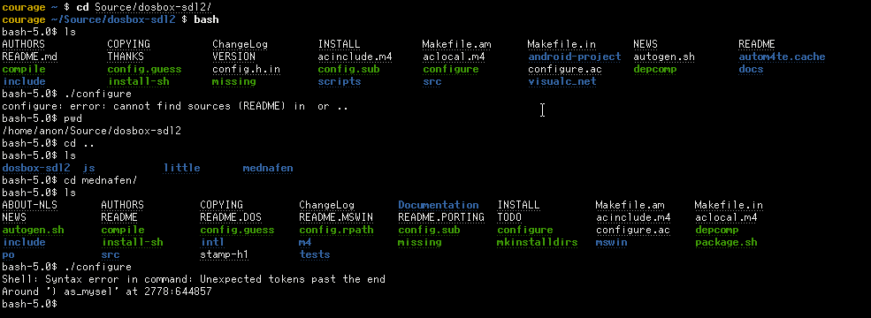 configure: cannot find sources in or .. · Issue #4049 · SerenityOS/serenity · GitHub