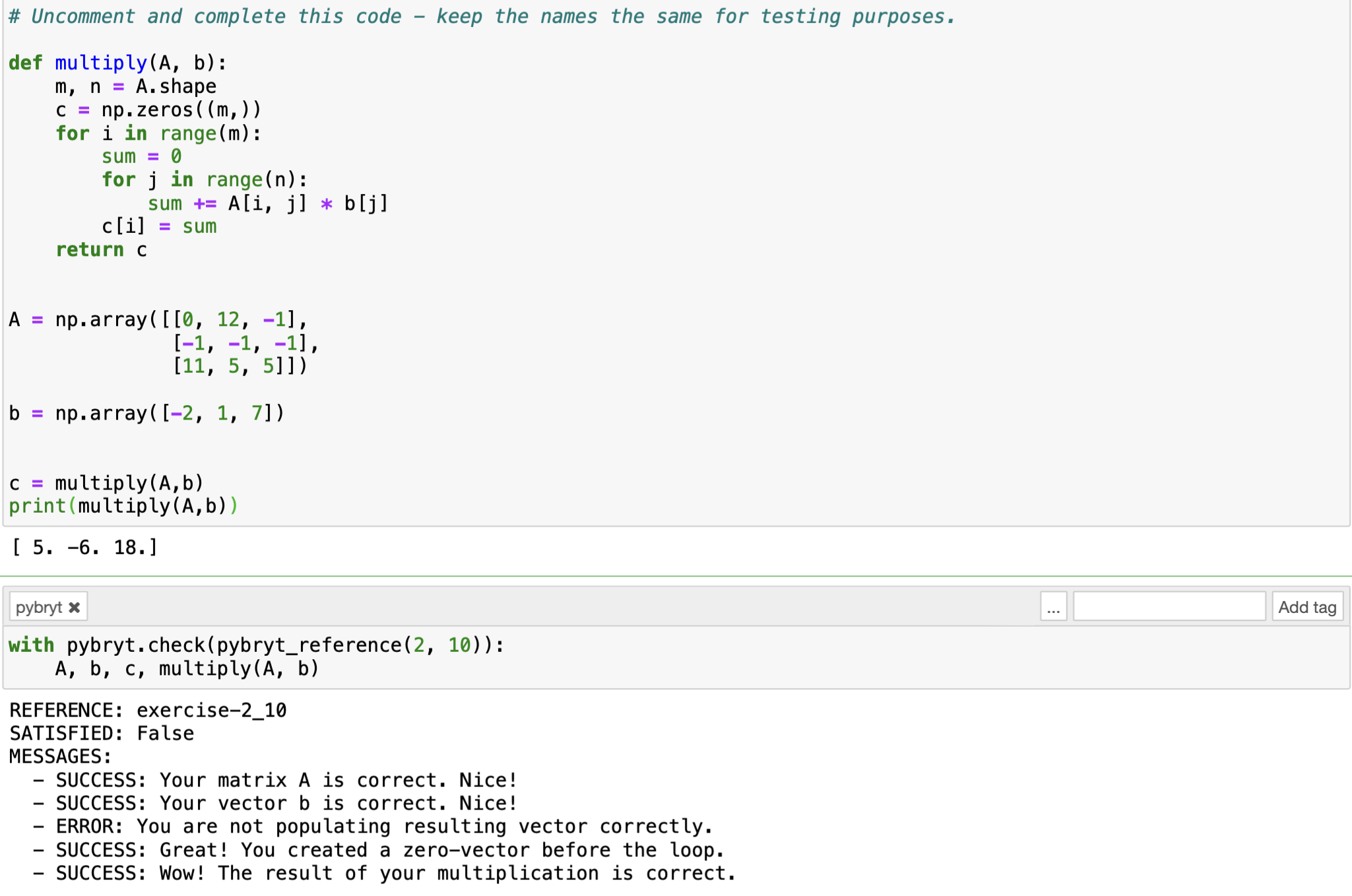 Exercise 2.10 question about pybryt · Issue #68 · ese-msc/introduction-to-python · GitHub