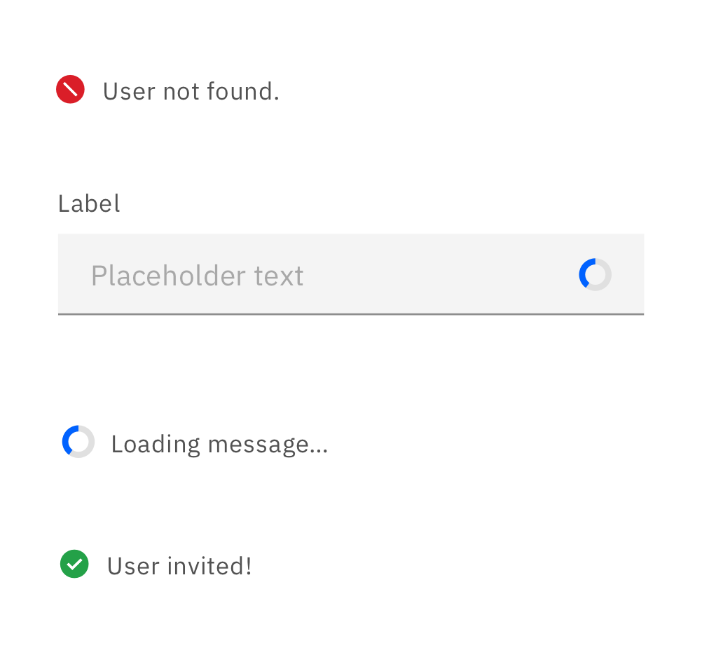 [a11y]: loading and inline loading not consistently providing status programmatically · Issue ...