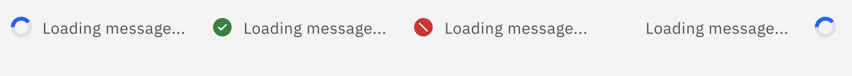 [a11y]: loading and inline loading not consistently providing status programmatically · Issue ...