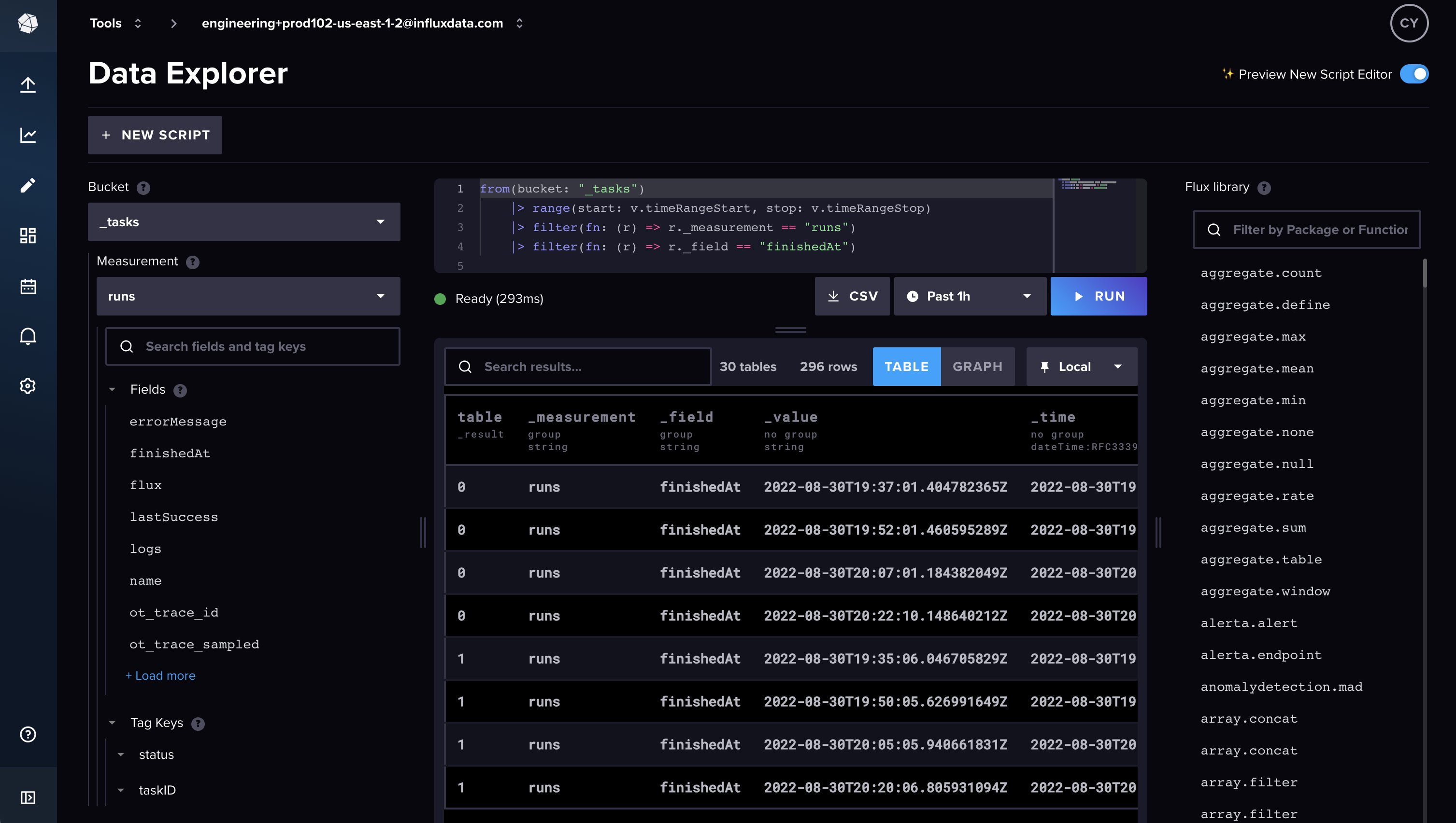 New Script Editor does not show pagination numbers · Issue #5603 · influxdata/ui · GitHub