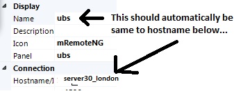 ability to always have connection name as hostname · Issue #894 · mRemoteNG/mRemoteNG · GitHub
