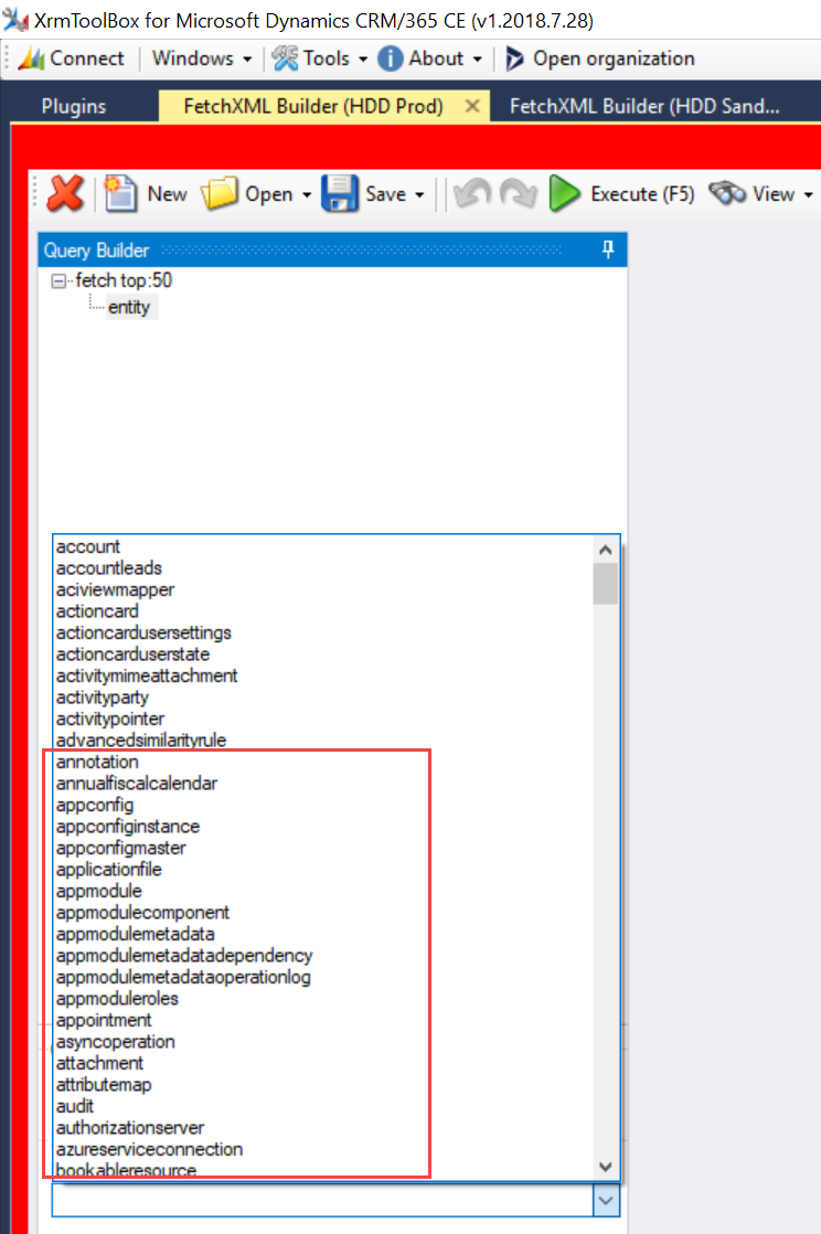 Unable to see custom entities or solutions with custom entities for any plugins in Prod ...