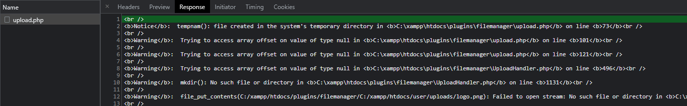Upload File Error · Issue #674 · trippo/ResponsiveFilemanager · GitHub