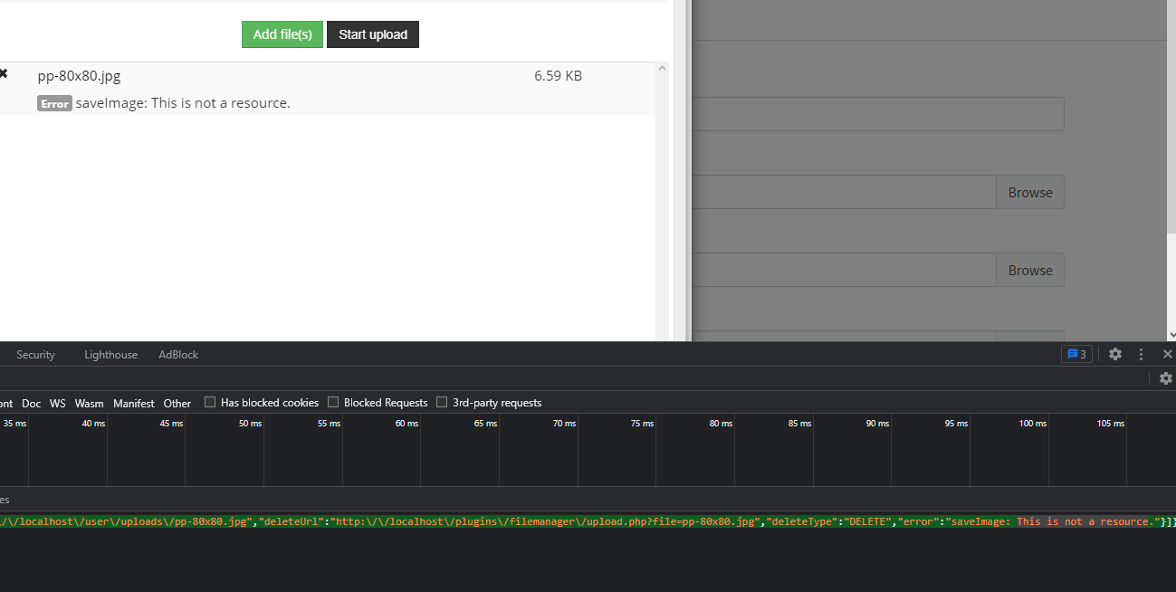 Upload File Error · Issue #674 · trippo/ResponsiveFilemanager · GitHub