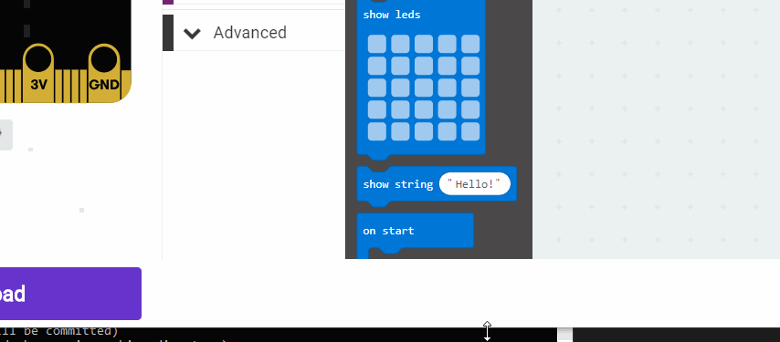 Toolbox flyout scrollbar missing · Issue #935 · microsoft/pxt-microbit · GitHub